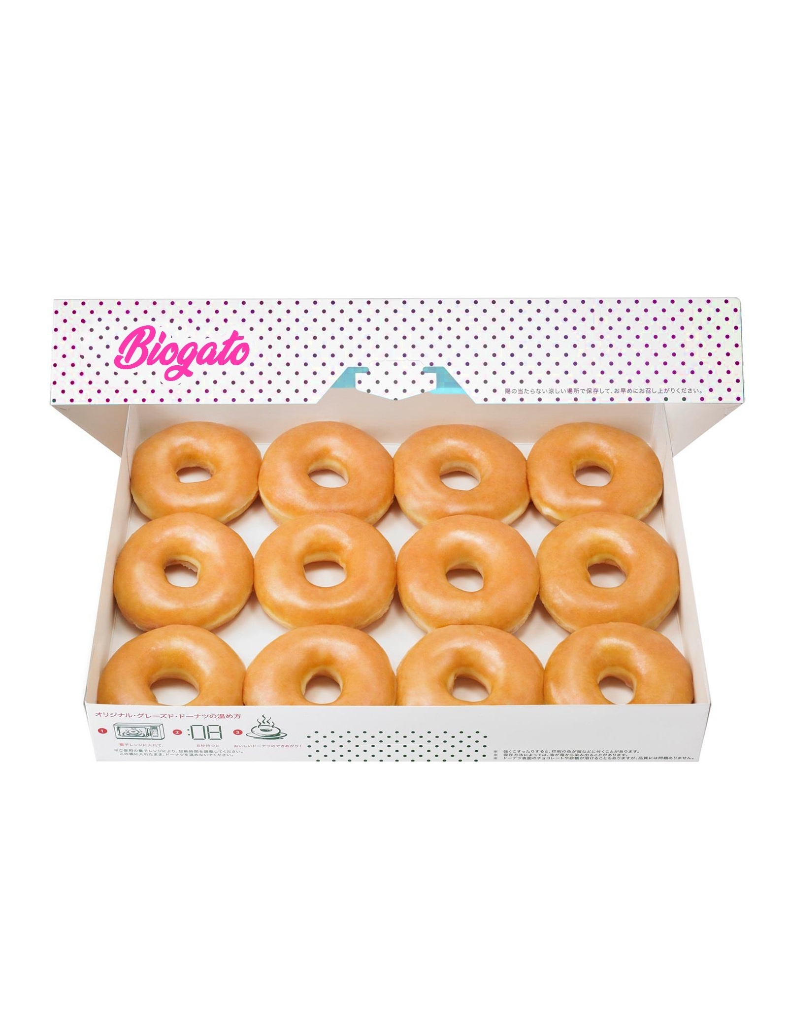 12 vegane Donuts, niedriger GI zuckerfrei, bio, glutenfrei Geeignet...